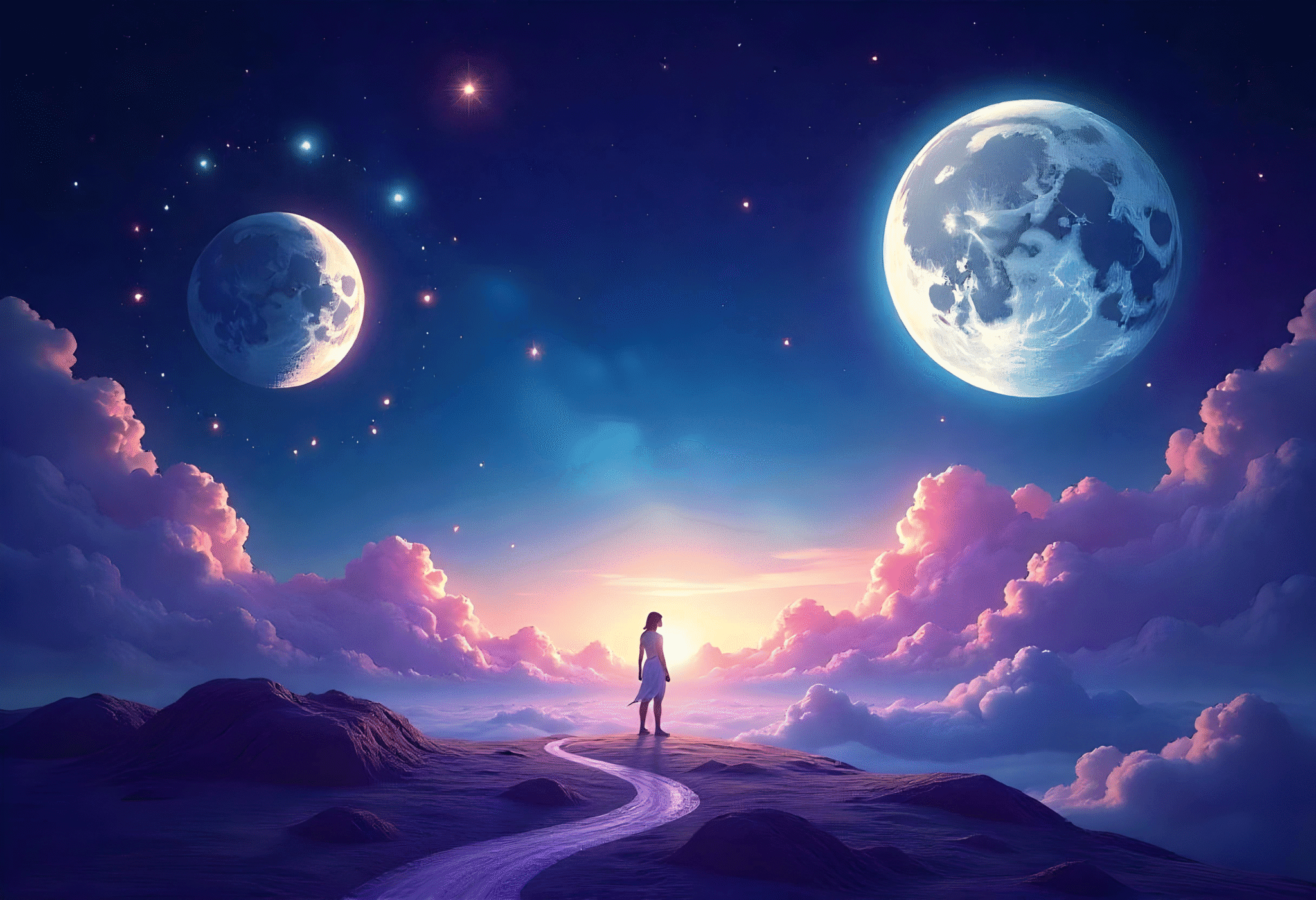 Die Mondknoten in der Astrologie - ASTRÉA